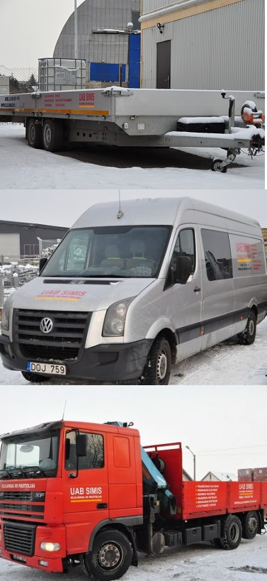 transporto paslaugos